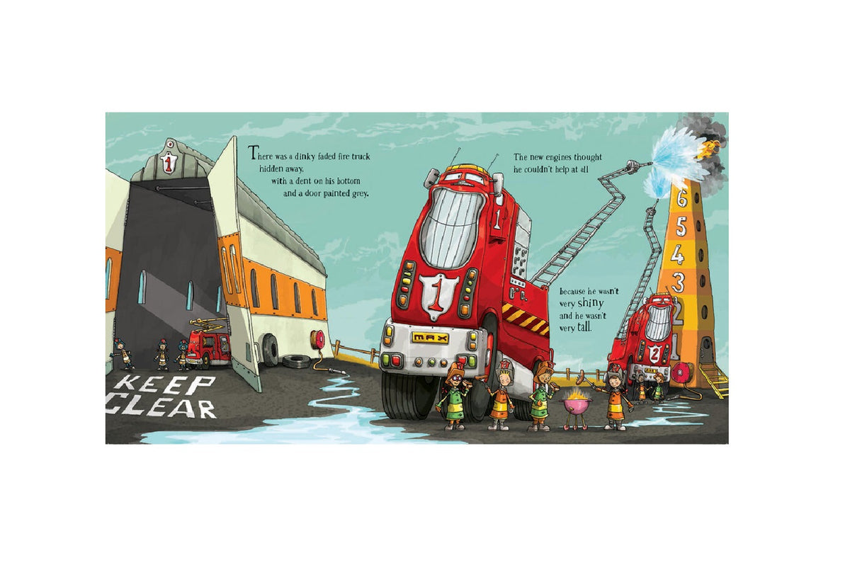 Nee Naw the Little Fire Engine Board Book – Language Monkey